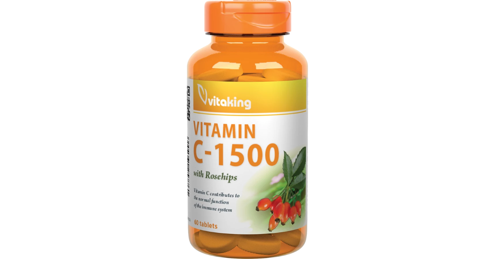 C vitamin 1500 mg. csipkebogyóval 60 tabletta/doboz